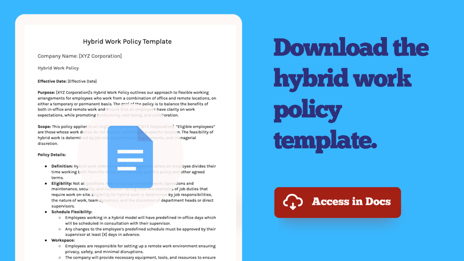 Hybrid Work Policy Template (+ Real Policies Analyzed) | Buildremote