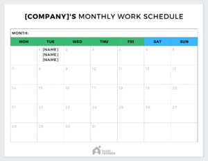 Try These 7-Day Work Week Schedule Examples (10 Templates)