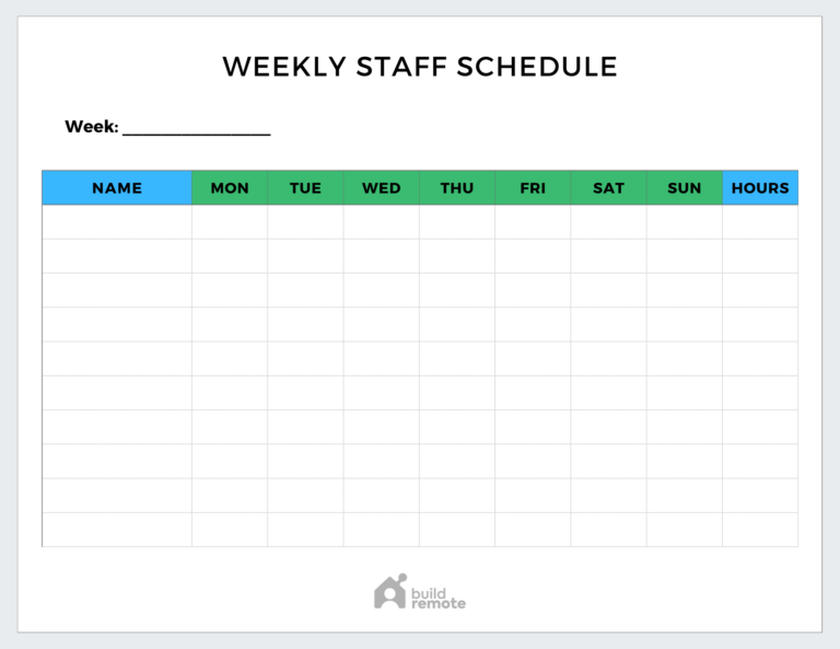 Employee Availability Form: Free PDF, Word, & Canva Templates