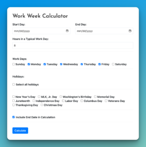The Work Calculator Library | Buildremote