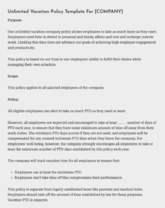 Unlimited PTO: The Complete Guide | Buildremote