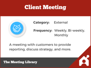 41 Types Of Meetings Defined: The Full Library | Buildremote