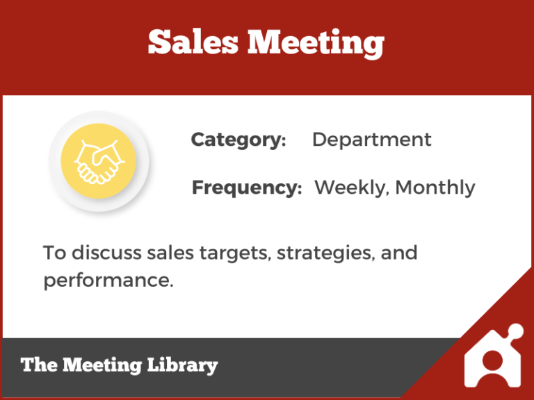 41 Types Of Meetings Defined: The Full Library | Buildremote