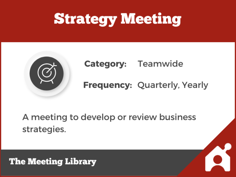 41 Types Of Meetings Defined: The Full Library | Buildremote