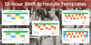 The 12-Hour Shift Schedule: 5 Free Templates