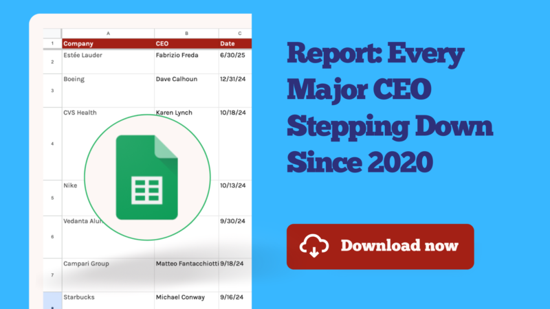 Record-high rates of CEOs still stepping down | The Liberty Beacon