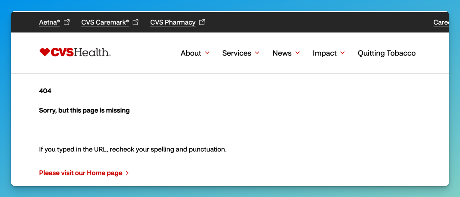 CVS Deleted Its Supplier Diversity Page & Team